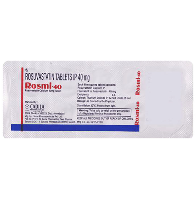 Buy Rosmi 40mg Tablet Online | Classic Derma – Classic Derma-UAE