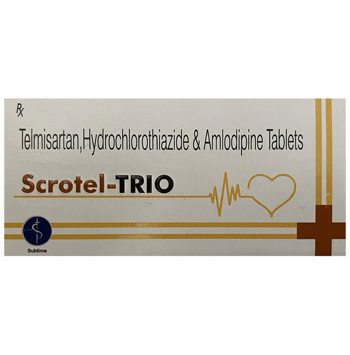 Buy Scrotel-Trio Tablet Online | Classic Derma – Classic Derma-UAE