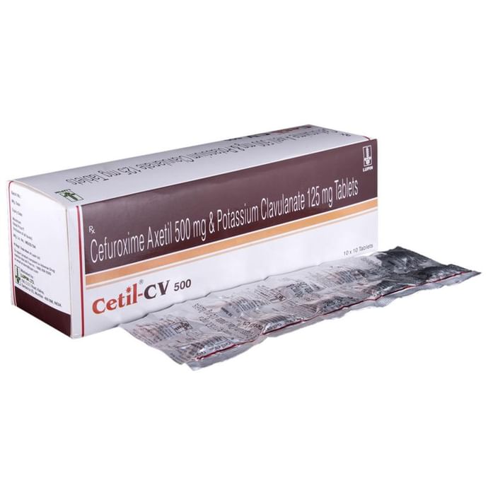 Buy Cetil-CV 500 Tablet Online | Classic Derma – Classic Derma-UAE