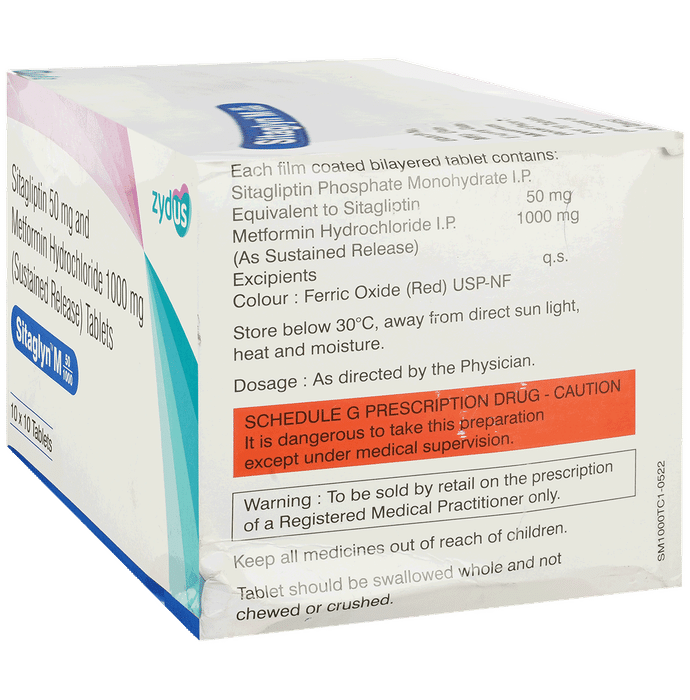 Buy Sitaglyn M 50/1000 Tablet SR Online | Classic Derma – Classic Derma-UAE