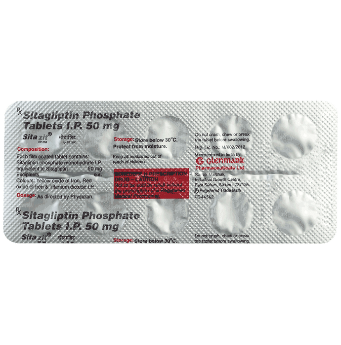Buy Sitazit 50mg Tablet Online | Classic Derma – Classic Derma-UAE