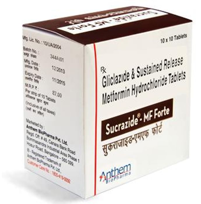Buy Sucrazide MF Forte Tablet SR Online | Classic Derma – Classic Derma-UAE