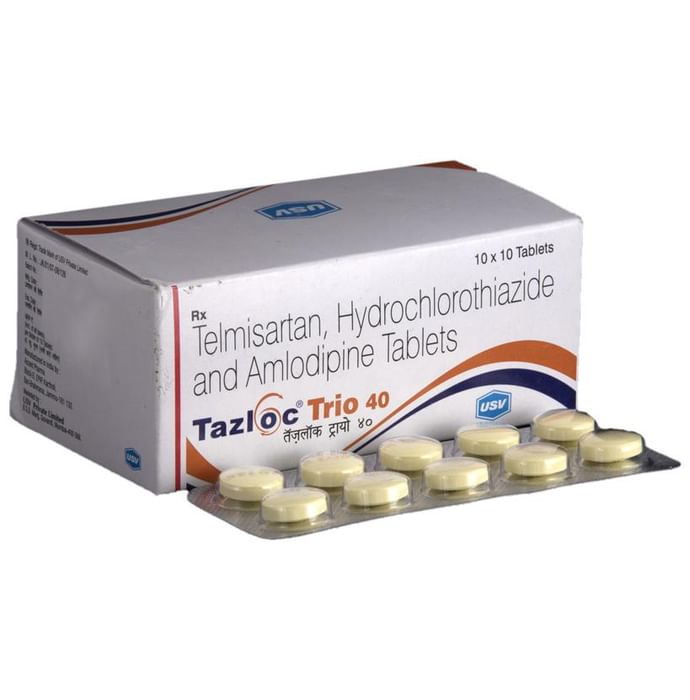 Buy Tazloc Trio 40 Tablet Online | Classic Derma – Classic Derma-UAE