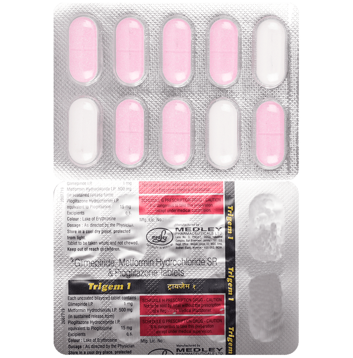 Buy Trigem 1 Tablet Online | Classic Derma – Classic Derma-UAE