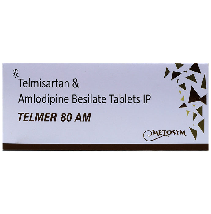 Buy Telmer 80 AM Tablet Online | Classic Derma – Classic Derma-UAE