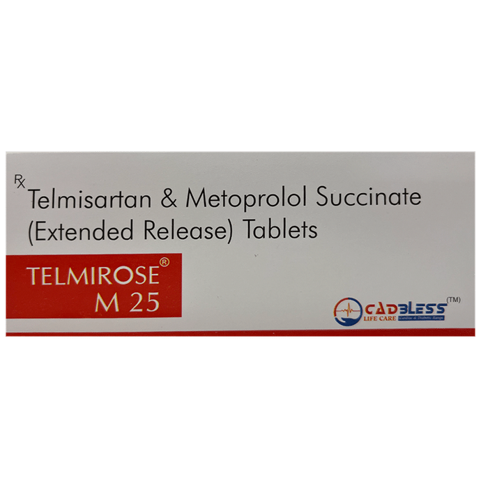 Buy Telmirose M 25 Tablet ER Online | Classic Derma – Classic Derma-UAE