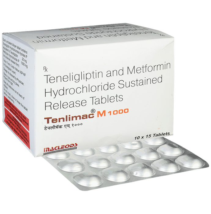 Buy Tenlimac M 1000 Tablet SR Online | Classic Derma – Classic Derma-UAE