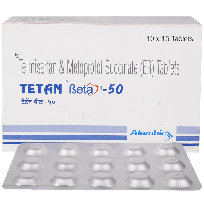 Buy Tetan Beta 50 Tablet ER Online | Classic Derma – Classic Derma-UAE