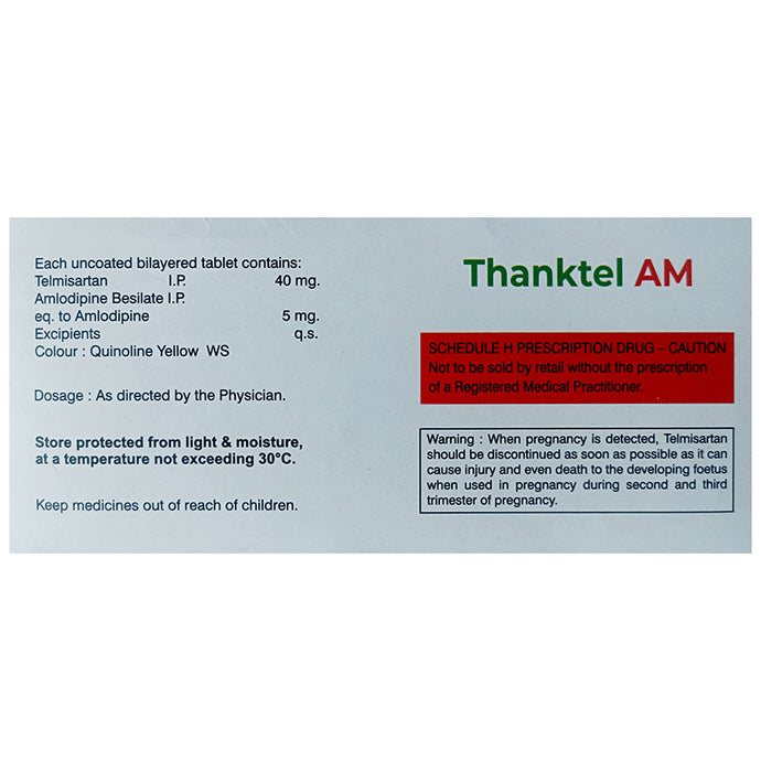 Buy Thanktel AM Tablet Online | Classic Derma – Classic Derma-UAE