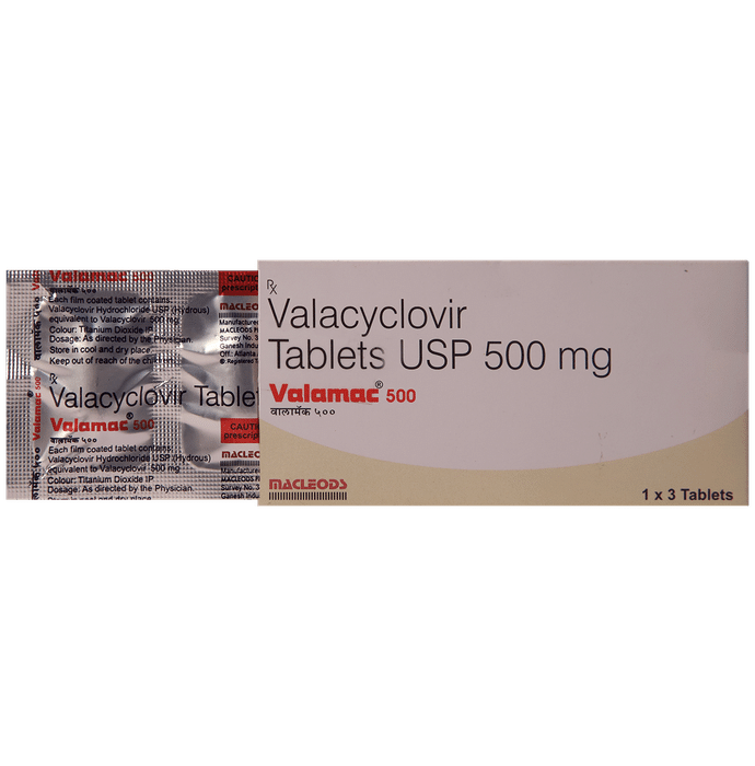 Buy Valamac 500mg Tablet Online | Classic Derma – Classic Derma-UAE