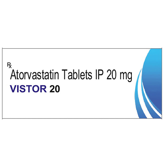 Buy Vistor 20 Tablet Online | Classic Derma – Classic Derma-UAE