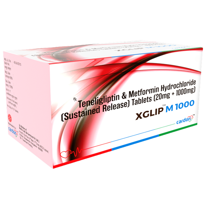 Buy Xglip M 1000mg/20mg Tablet Online | Classic Derma – Classic Derma-UAE