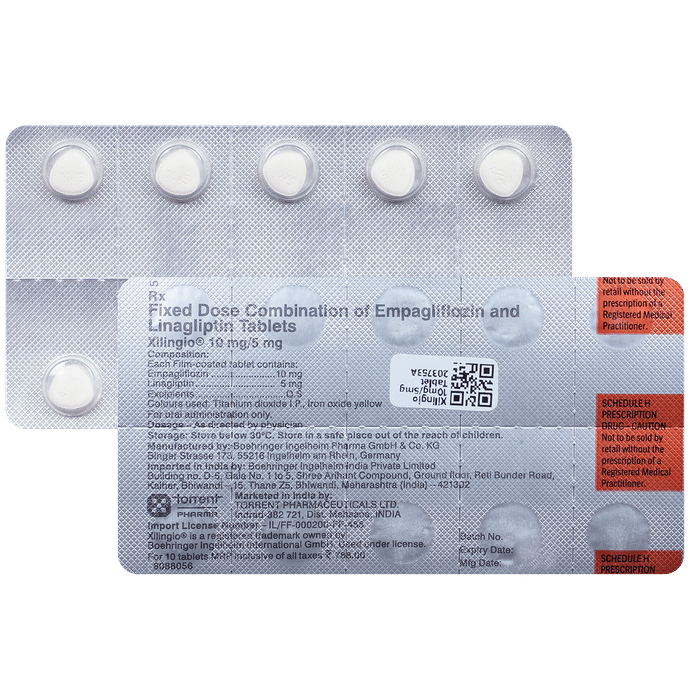 Buy Xilingio 10mg/5mg Tablet Online | Classic Derma – Classic Derma-UAE