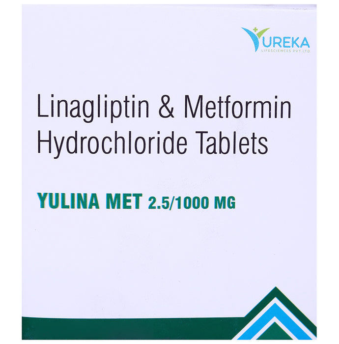 Buy Yulina Met 2.5/1000 MG Tablet Online | Classic Derma – Classic ...