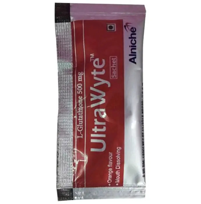 Buy UltraWyte Sachet Orange Mouth Dissolving Online | Classic Derma ...